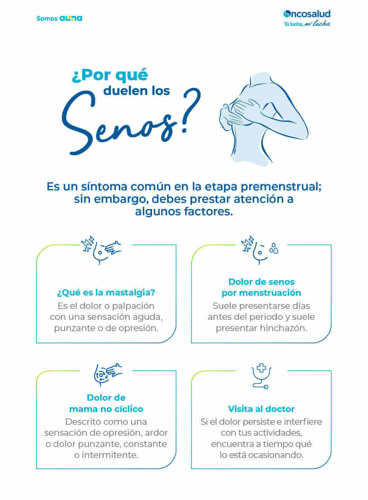 Dolor de senos: Todas las posibles causas